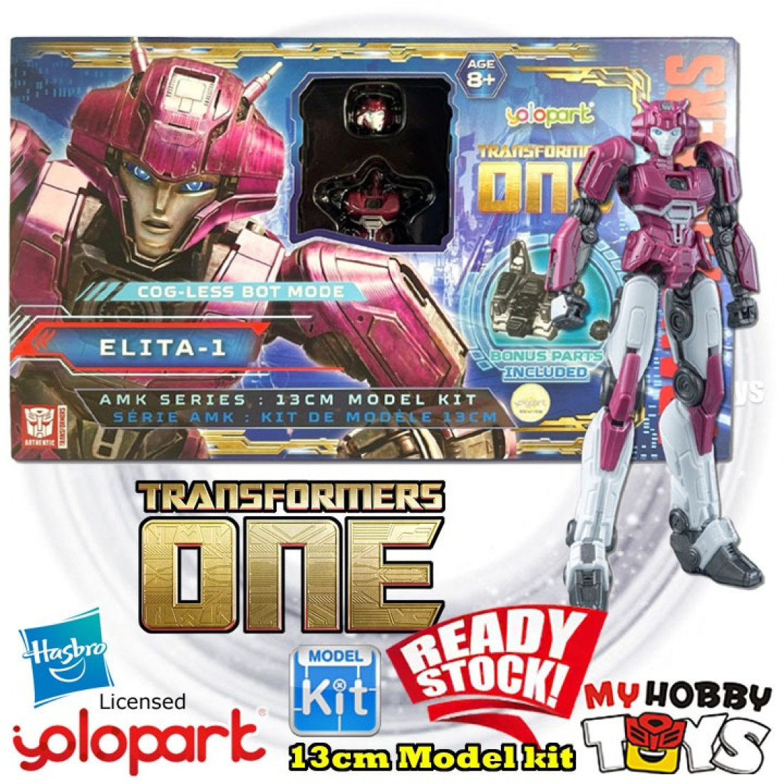 Yolopark Transformers ONE - Elita-1 Cog-less Mode AMK SERIES Model Kit ...