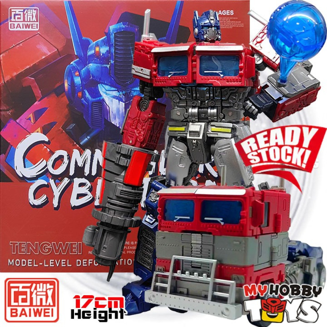 BAIWEI Transformers TW1027 Commander ( KO Oversize and modify Lemontree ...