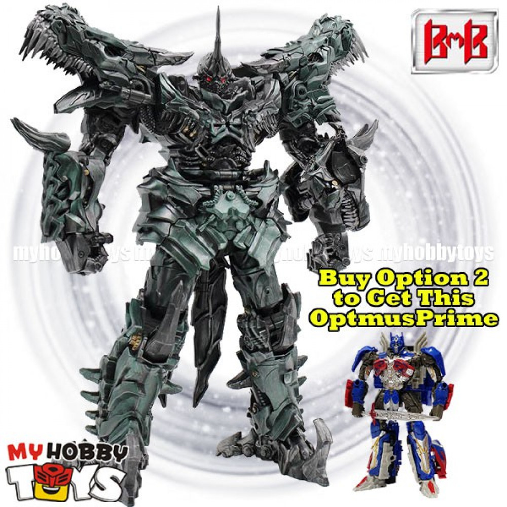 Black Mamba Transformers - HMK-04 / LS-05 Ancient Leader ( Oversize Movie Studio Series Grimlock )