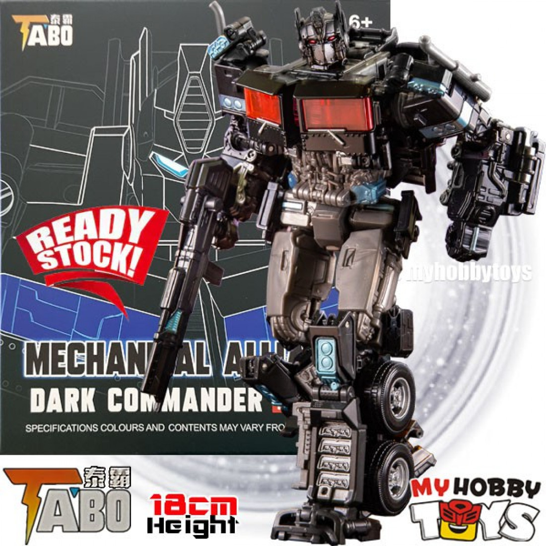 Aoyi Mech Transformers - YS-04B H6001-4B Dark Commander ( Nemesis Prime ...