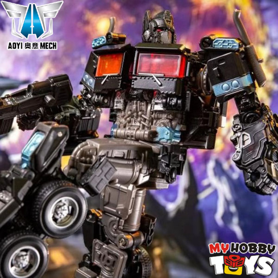 Aoyi Mech Transformers - YS-04B H6001-4B Dark Commander ( Nemesis Prime ...